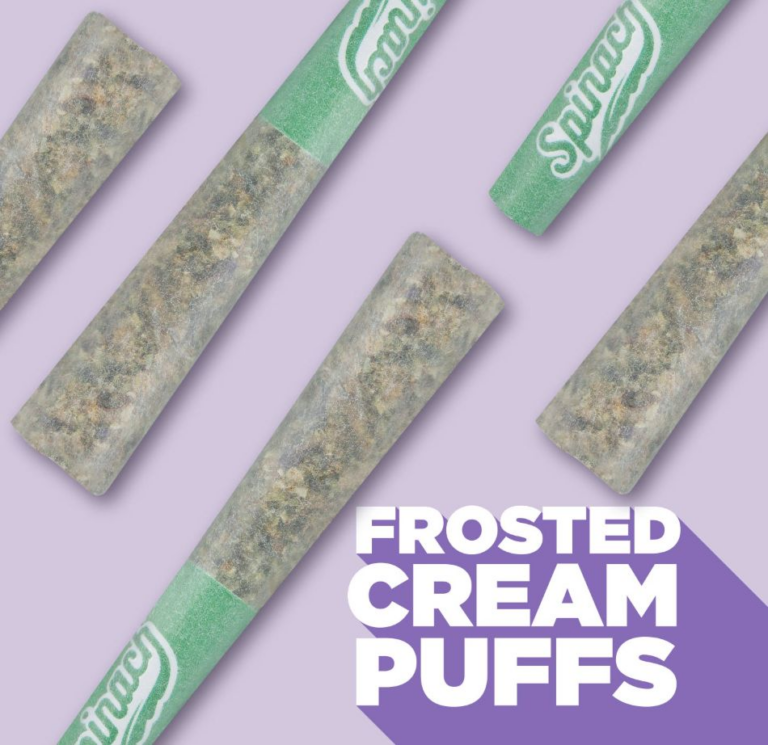 Spinach | Frosted Cream Puffs Pre-Roll | 1922 Cannabis Retail